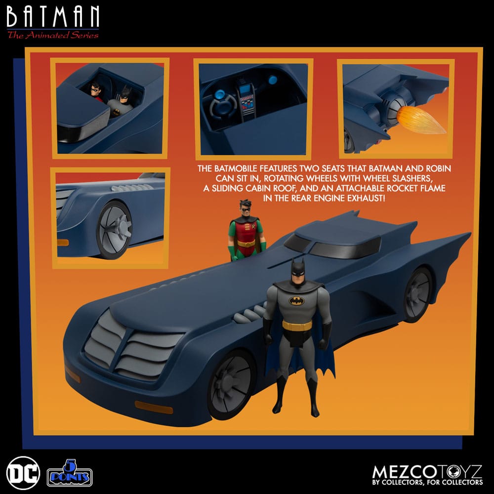 DC Comics Fahrzeug Batman: The Animated - The Batmobile – Play-Maniac